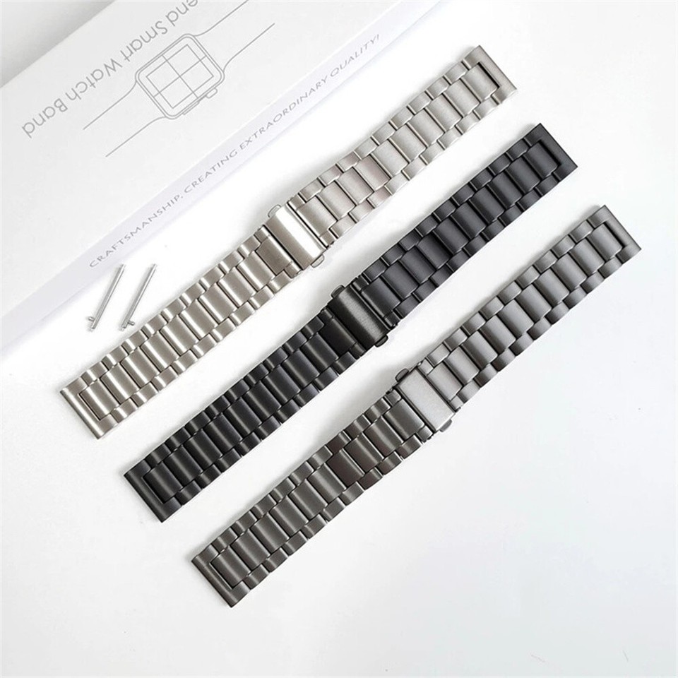 16/18/20/22mm Titanium Watch Band Metal Link Bracelet Replacement Wrist ...