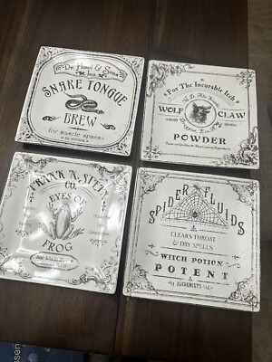 Hallow Apothecary©️ 222 Fifth Porcelain Plate Set | eBay