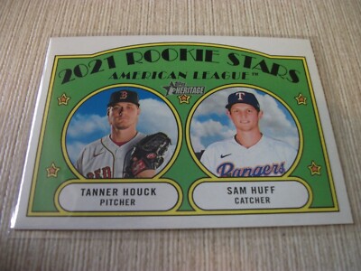 2021 Topps Heritage Sam Huff / Tanner Houck Rookie Card RC | eBay