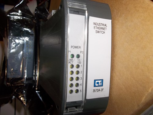 NEW CTI INDUSTRIAL ETHERNET SWITCH MODULE 3570A-2F (WL37-2) | eBay