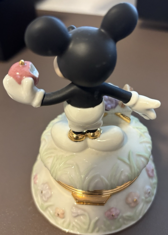 Lenox Disney Mickey Mouse Treasure Box "A picnic with Mickey" Trinket ...