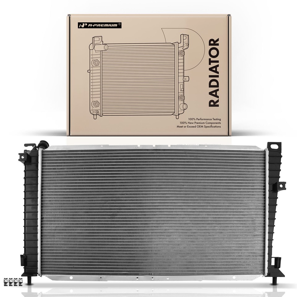 A-Premium Radiator with Oil Cooler for Ford Windstar 95-98 3.0L 3.8L ...