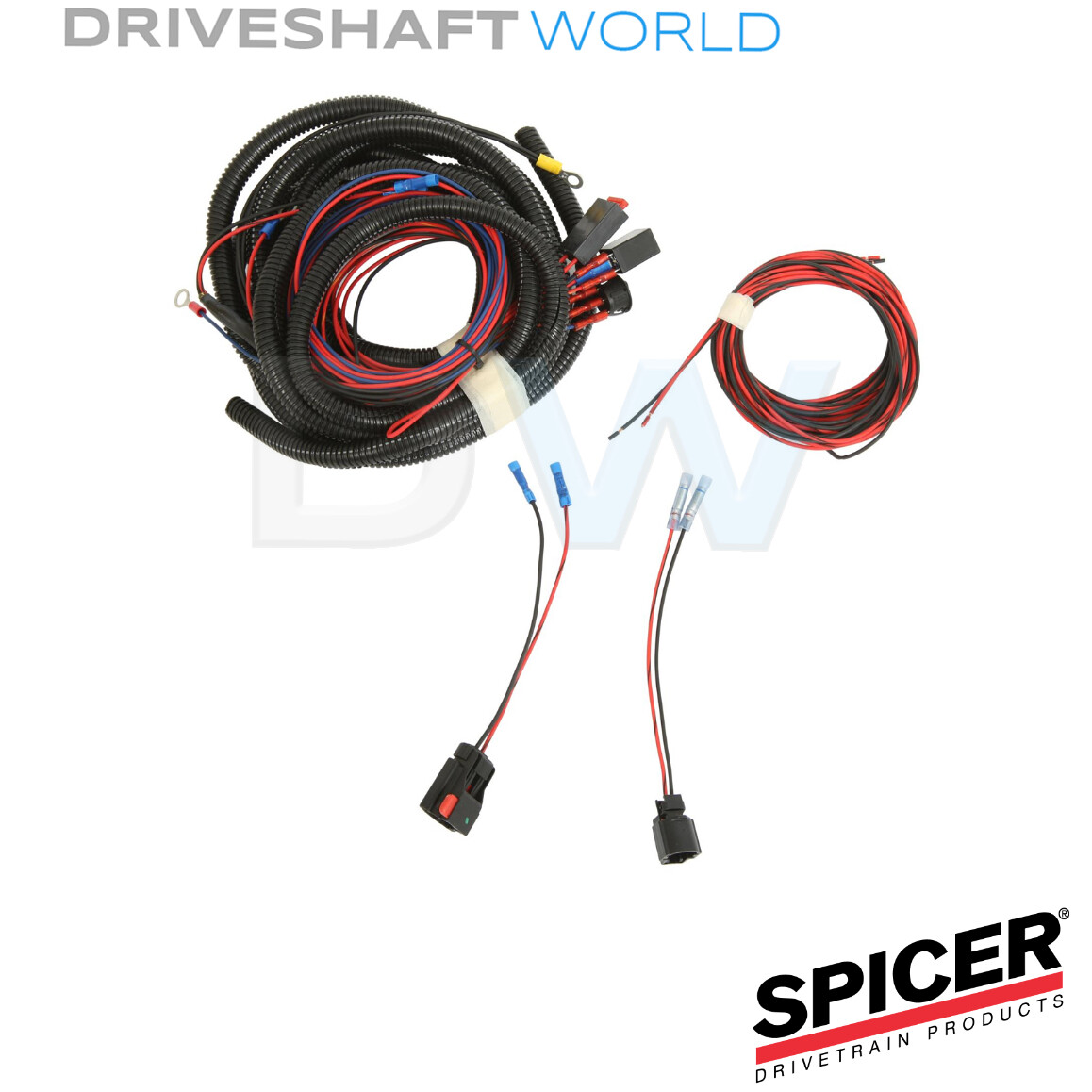 Differential Lock Wiring Harness 10021771 Spicer 2007-2022 Jeep Wranger ...