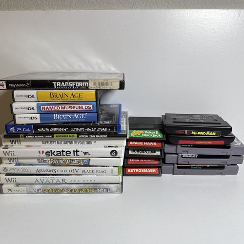 Video Game Lot Huge Ds Wii PS4 And Television Sega Genesis Snes Ps2 | eBay