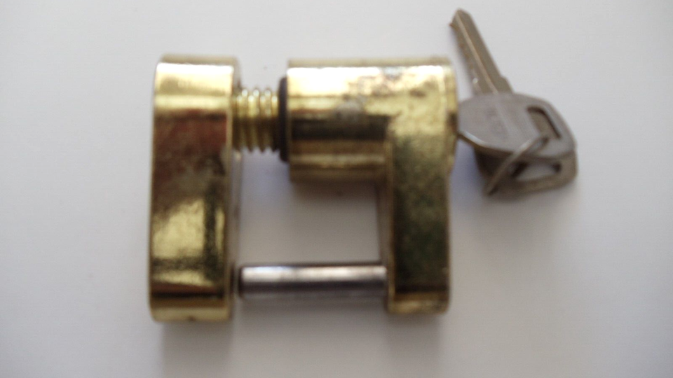 Vintage Brass Fulton ALL - SAFE Lock with 2 Keys GOOD CONDITION | eBay