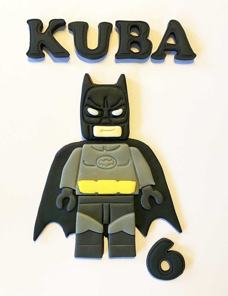 Lego Batman Cake Toppers Lego Batman Cake With Edible Lego! By