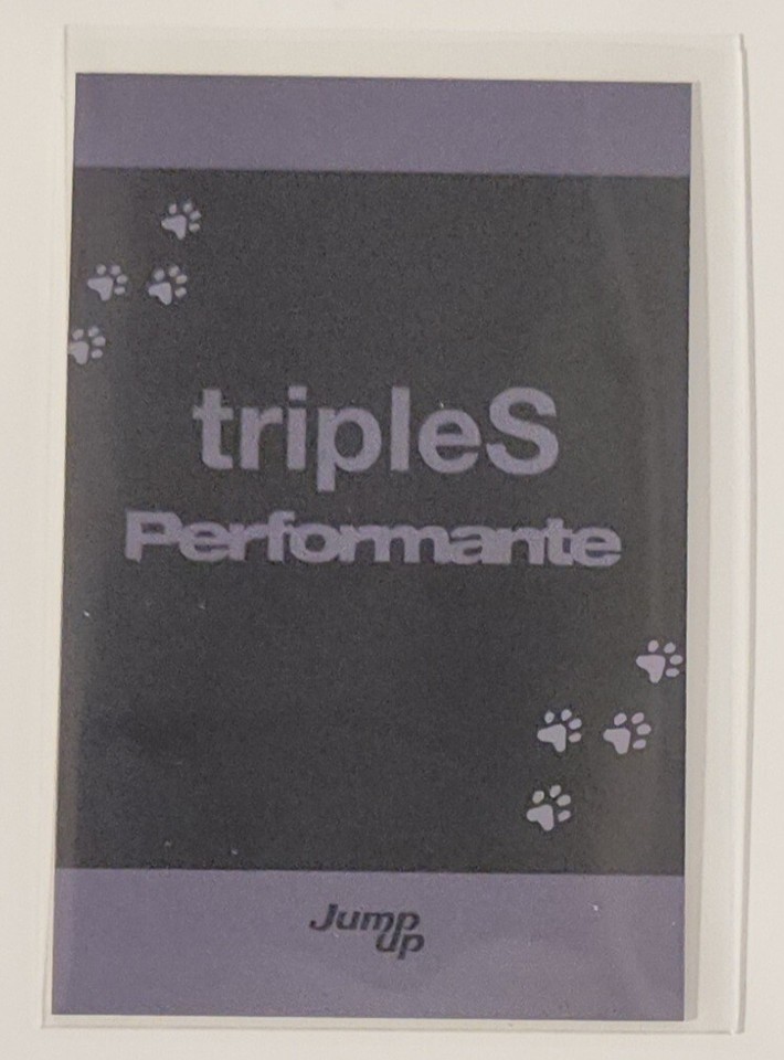 TripleS Visionary Vision S14 SOHYUN Performante LIMITED LUCKY DRAW ...