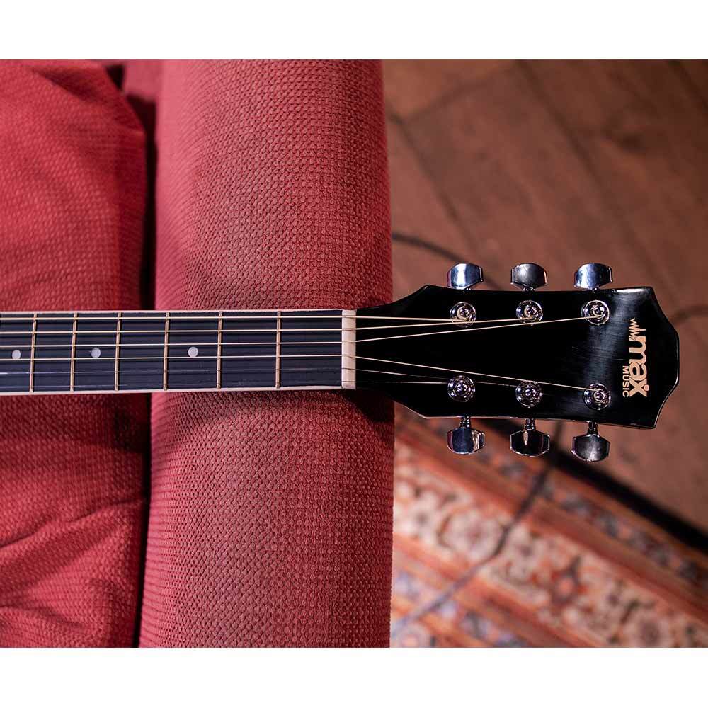 Acoustic Guitar Steel String Pack Pics Tuner Strap Soft Case Extra ...