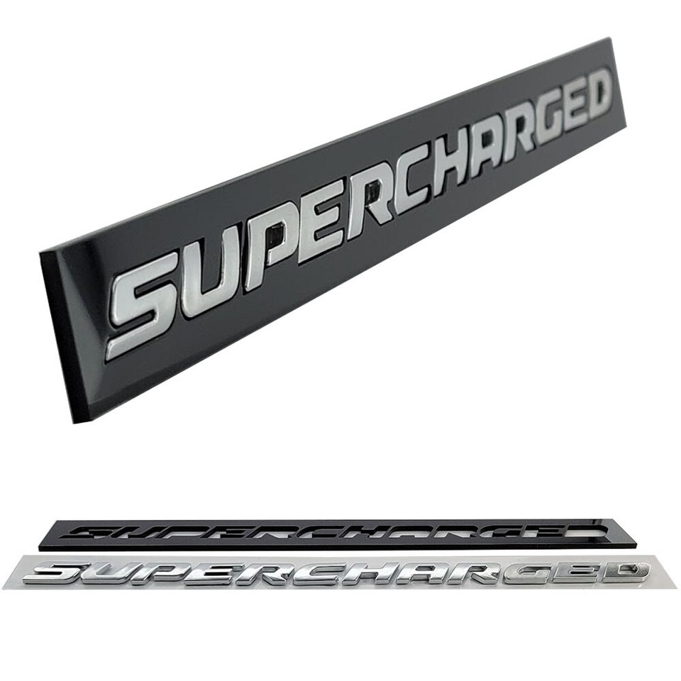 For Dodge Hellcat OEM Supercharged Emblem SRT Challenger Charger ...