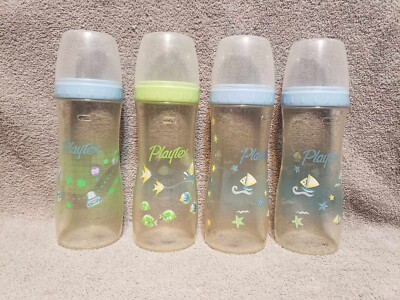 4 Vintage Playtex 8oz Bottles | eBay