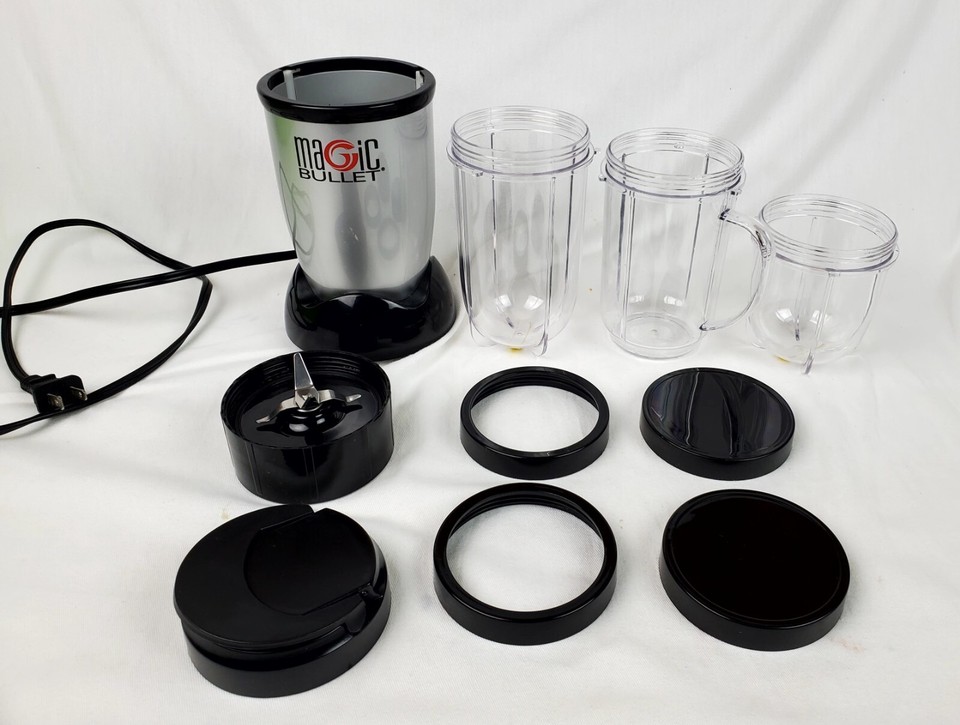 Magic Bullet Blender MB1001 Blender Electric 10 Pieces Tested Works | eBay