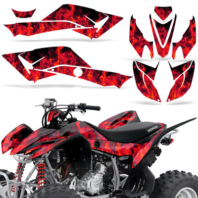ATV Graphics Kit Decal Quad Sticker For Honda TRX400EX 2008-2016 ICE R ...