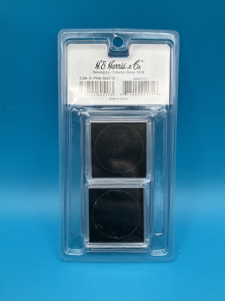 HE Harris Snaplocks 2x2 Safe Deluxe Coin Holders Large Dollar Brown ...