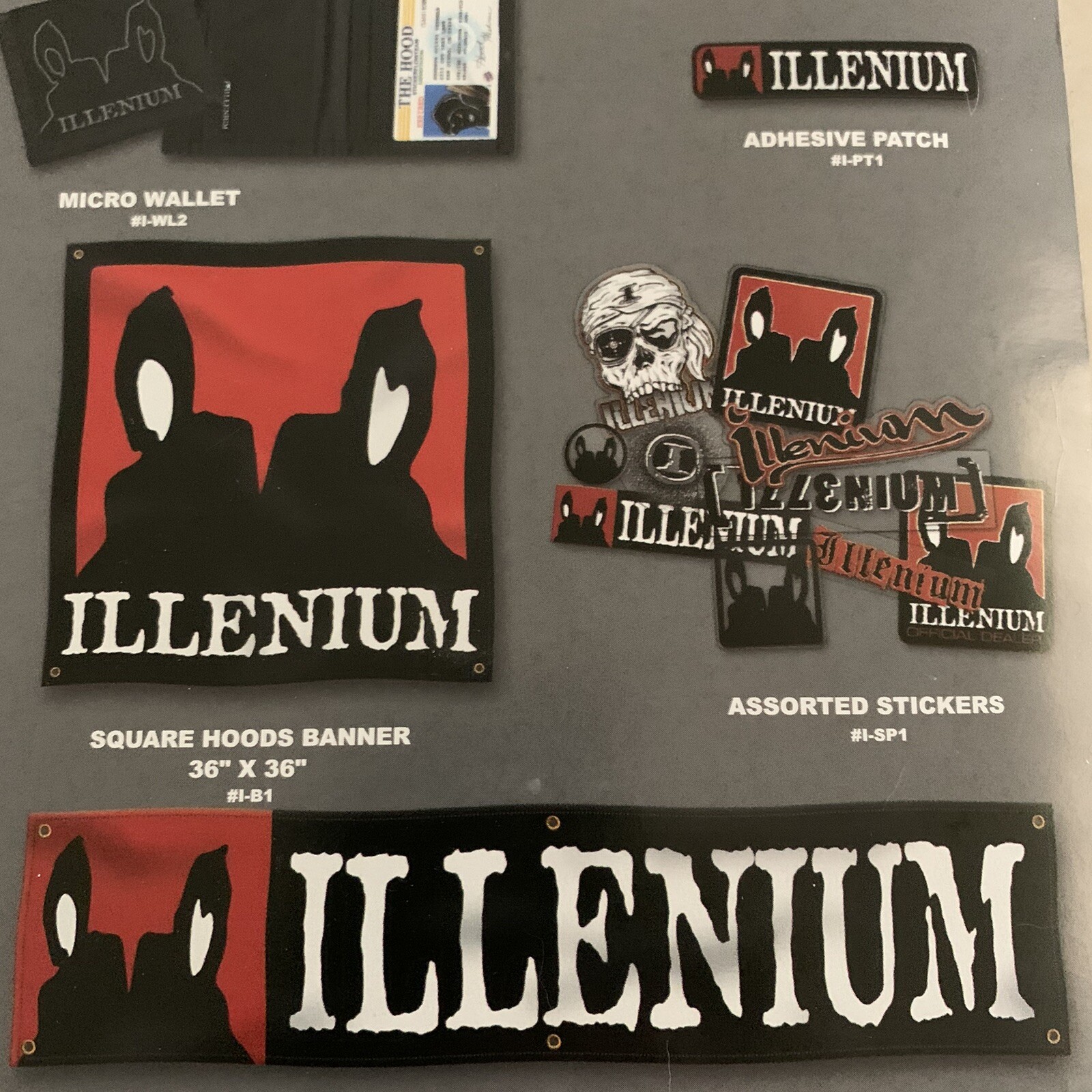ILLENIUM 2002 GREG LUTZKA Two Sided Skateboard Poster Decks Gear RARE ...