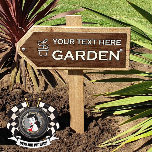 Custom Garden Signs Stake | Fasci Garden