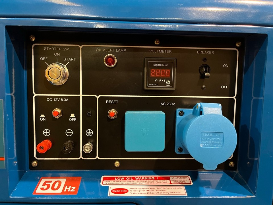 HAILIN POWER Diesel Generating Set 5.8kVa - Brand New | eBay UK
