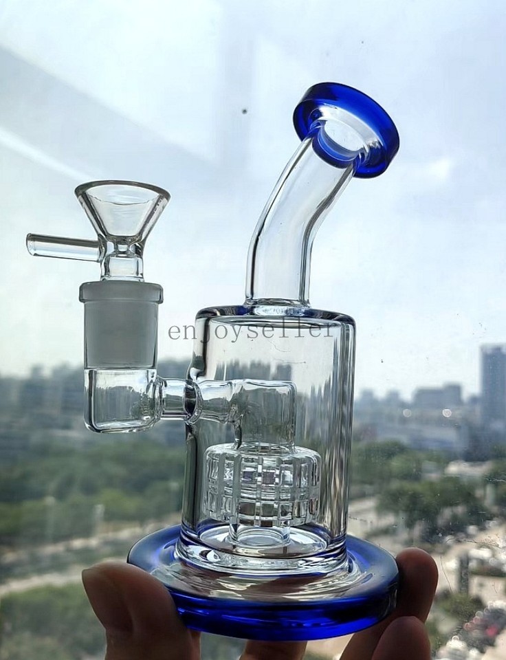 Unique Matrix Recycle Rig Glass Water Pipe bong Sidecar Hookah Smoking ...