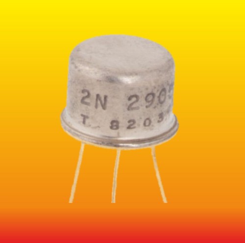 2N2905A LOT OF 2 TUNGSRAM SILICON PNP GOLD TRANSISTORS 0.6 W 0.6 A ...