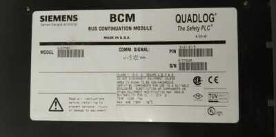 Moore BCM Quadlog Bus Continuation Module QLBCMNBN 16197-81/5 PLC ...