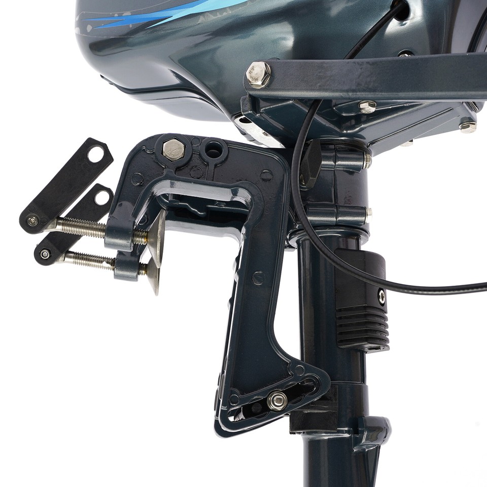 2Stroke Outboard Motor Boat Engine W/ Water Cooling CDI System Heavy ...