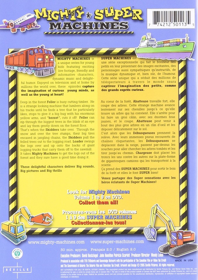 Mighty Machines - In The Forest / Super Machines - Dans La Forêt ...