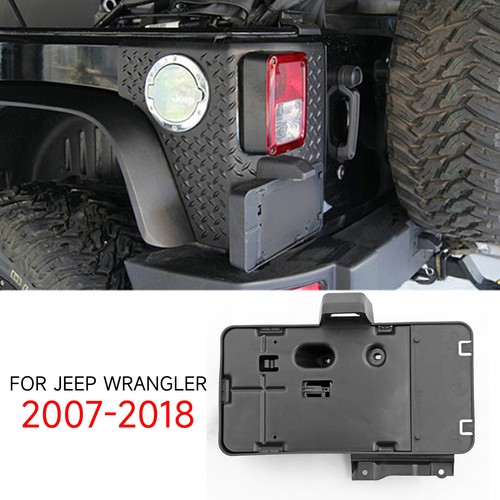 68064720AA For 2007-18 Jeep Wrangler Rear License Plate Mounting ...