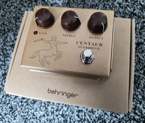 Behringer Centaur Overdrive Guitar Pedal w/ box (Klon clone, lawsuit ...