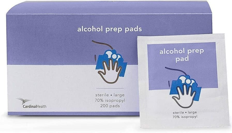 70% Isopropyl Alcohol Prep Pad, Individually Packaged 2 Ply Chg, Med 2. ...