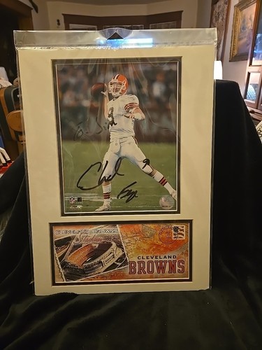 charlie frye Cleveland Browns autographed Picture | eBay