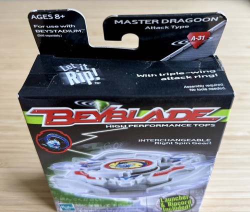 Beyblade HASBRO Master Dragoon 1st Series Plastic Gen A-31 2002 RARE ...