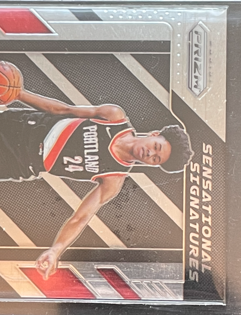 2018-2019 Panini Prizm Anfernee Simons Rookie Auto Card Rc Sensational ...