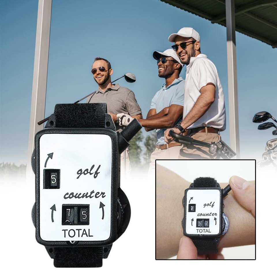 Golf Stroke Counter with Wristband Watch Shaped Score Counter Golf ...