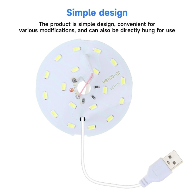 5V USB LED Panel Lights Energy Saving LED Light Board Night Market | eBay