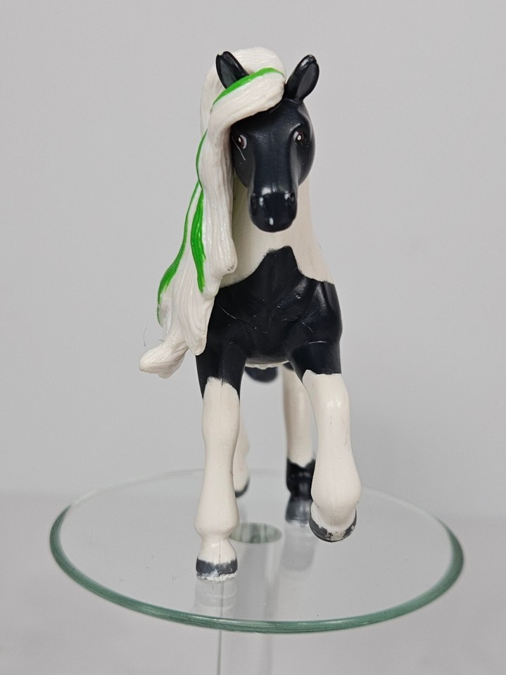 HORSELAND BUTTON HORSE FIGURE THINKWAY TOYS PRE-OWNED PLAY-WEAR 2006 ...
