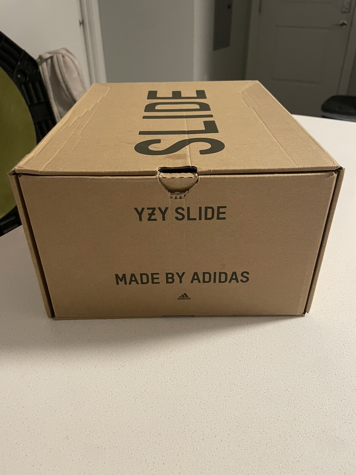 *BOX ONLY* Yeezy Slide Bone 2022 Size 13 Box - Gem