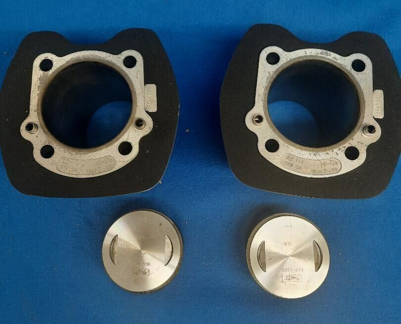 GENUINE HARLEY DAVIDSON CYLINDERS & PISTONS 16593-99 & 22095-99B 99-16 ...