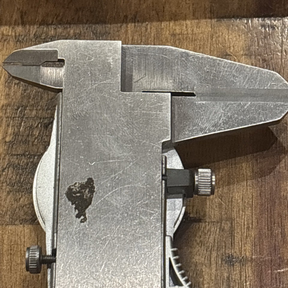 Mitutoyo 505-738 Dial Caliper 0-6” .001” TXWW Made In Japan Damaged ...