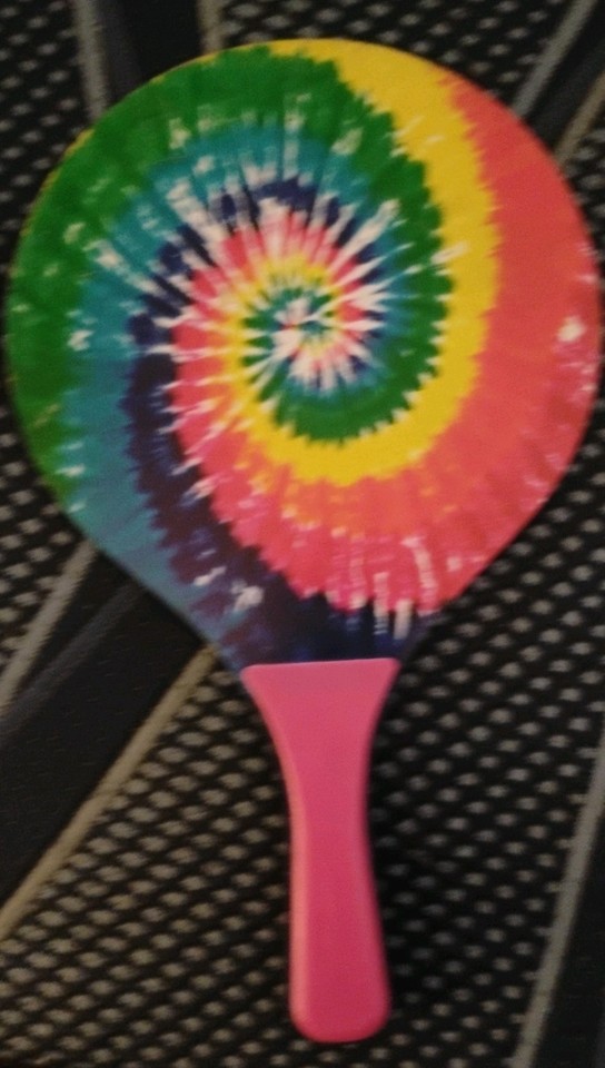 Beach Pong/Paddleball Paddle Set (Tye Dye w/ Pink Handle) | eBay