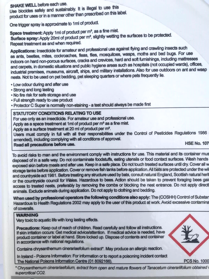 Kill Bed Bug get rid Bed Bug Carpet Moth crawling insects Protector C ...