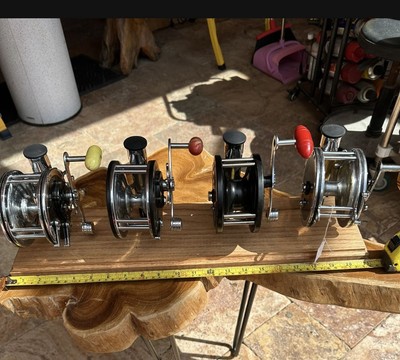 Penn “Mariner” Vintage Reel Collection (49, 149, 249, 349) With Display ...