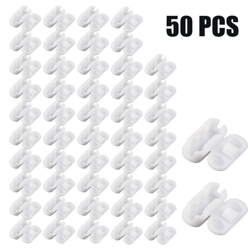 Blind Pull Cord Connector Clips For Plastic Chain Roller Roman Vertical ...