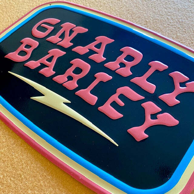 Gnarly Barley Brewing Co Tin Tacker Metal Beer Sign | eBay