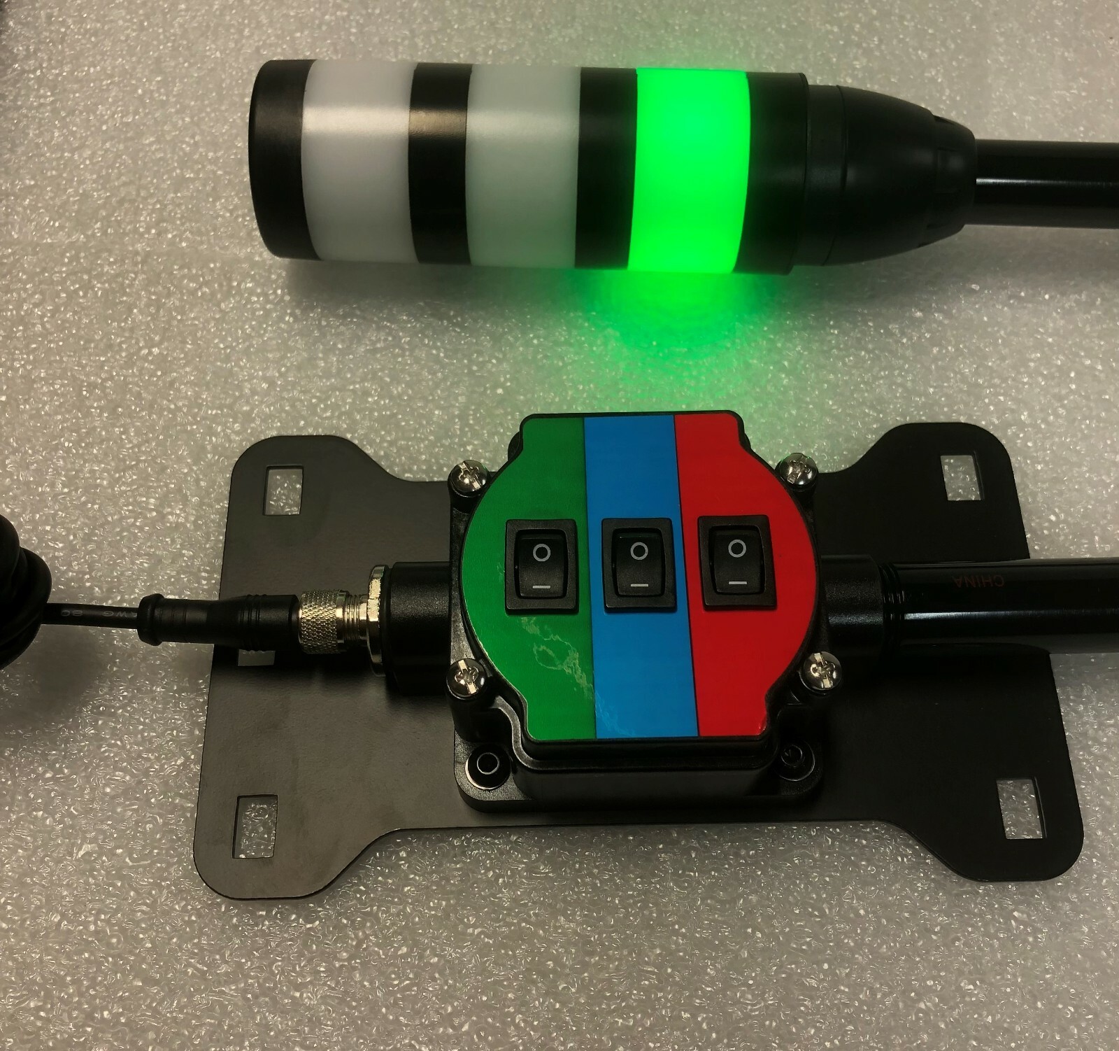 3 Stack LED Andon Tower Light Banner Engineering kit with control | eBay