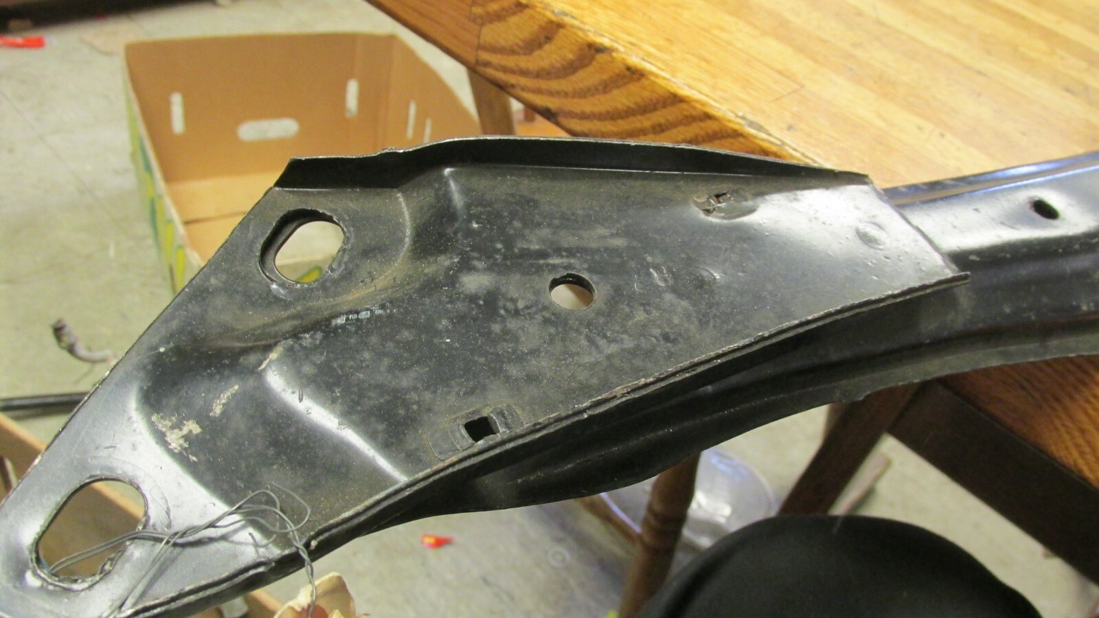 NOS 1970 - 1977 FORD MAVERICK AND GRABBER RH FENDER APRON SHOCK TOWER ...
