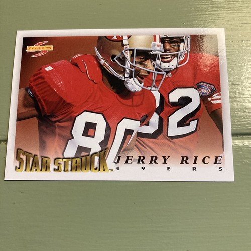 Jerry Rice 1995 Score Star Struck Red Siege #211 Football Card | eBay