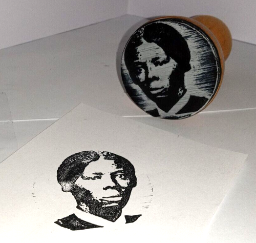Harriet Tubman Craft Stamp Anti-Slavery Activist Underground Railroad ...