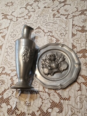 Scrap PEWTER Lot 8 Lbs~Reloading Crafts Jewelry~ Not Scrap. Belgium. 92 ...