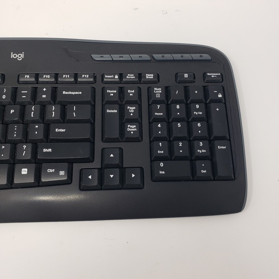 OEM Logitech Y-R0067 Wireless USB Keyboard Black NO RECEIVER | eBay