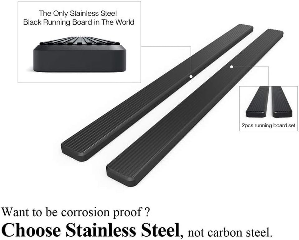 1998-2011 Ford Ranger Running Boards Side Steps for Ford Ranger Nerf ...
