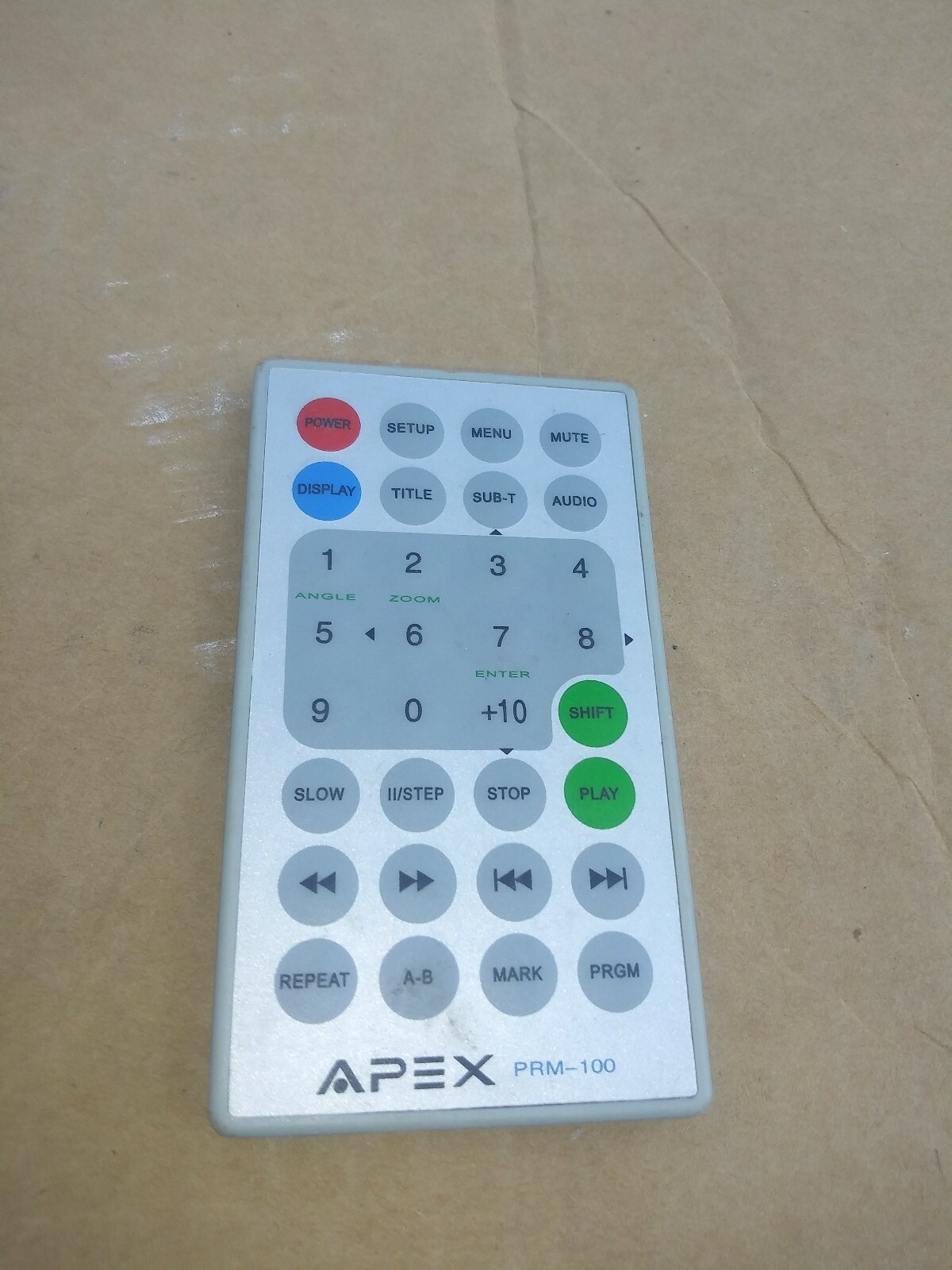 ORIGINAL APEX PRM-100 DVD Remote Control FULLY TESTED FAST SHIPPING | eBay